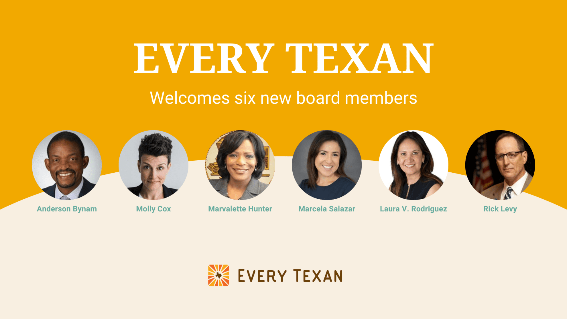 Every Texan Welcomes Six New Board Members - Every Texan