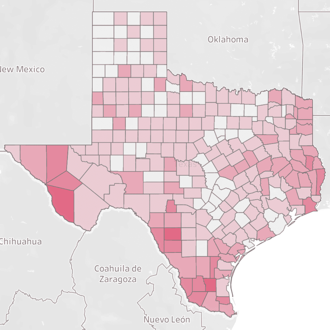 KIDS COUNT 2022: Key Data Maps - Every Texan