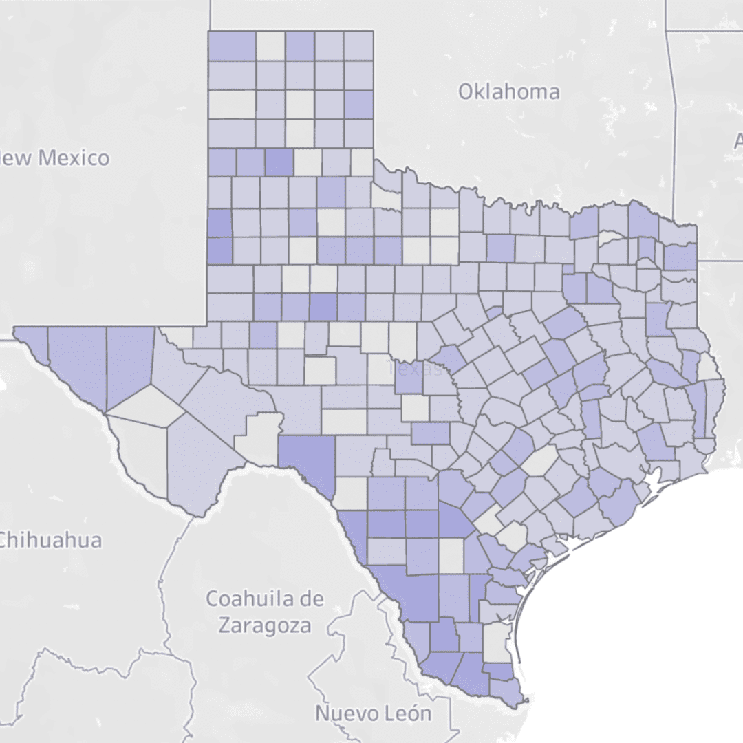 KIDS COUNT 2022: Key Data Maps - Every Texan
