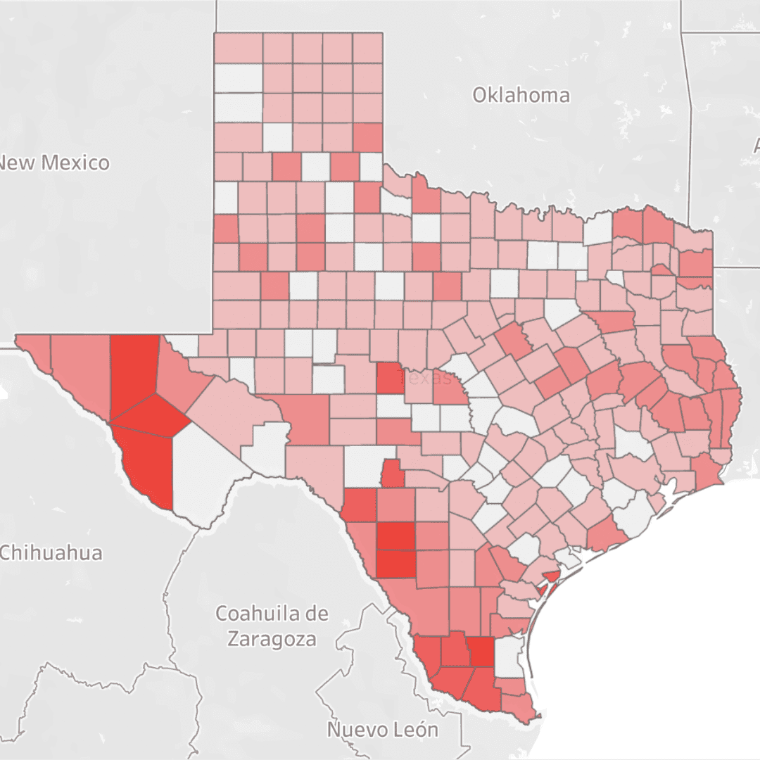 KIDS COUNT 2022: Key Data Maps - Every Texan