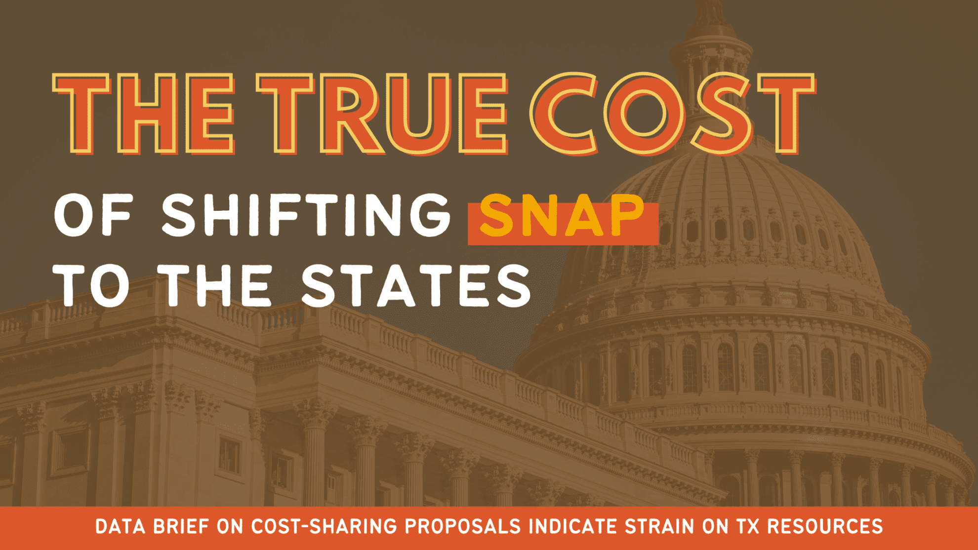 The True Cost of Shifting SNAP to States: Why Proposed SNAP Cost ...